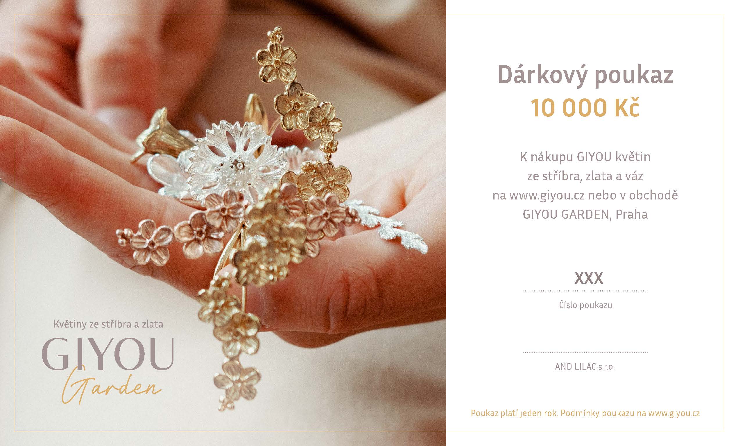 Giyou Dárkový poukaz GIYOU (B)