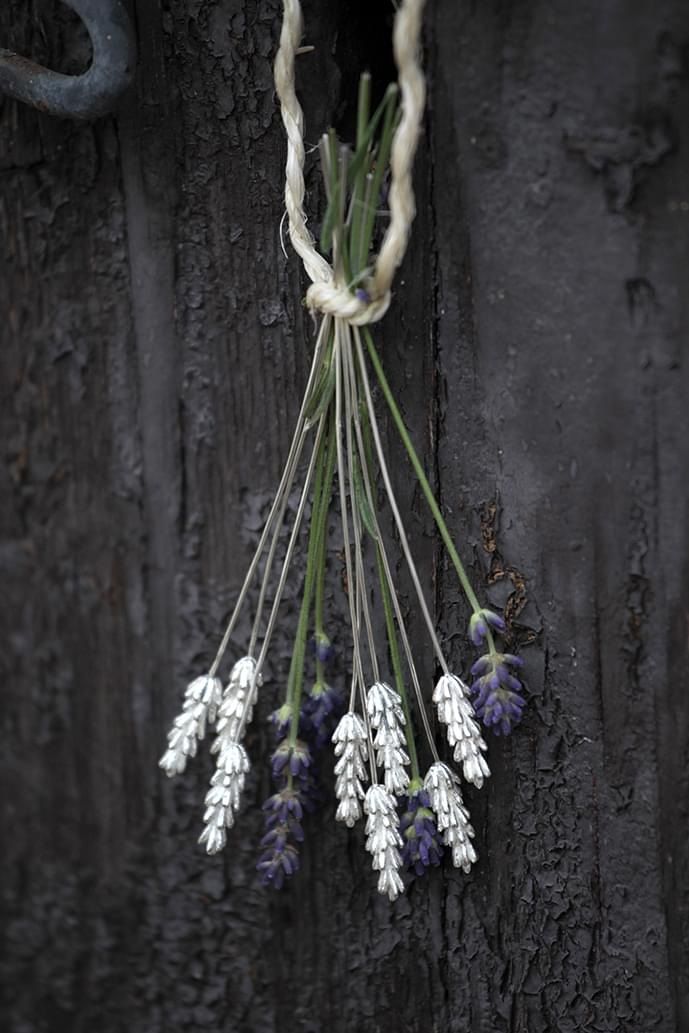 Unikátní květiny GIYOU ze stříbra a zlata. Květiny jediné svého druhu. Pro radost, dar ženě ...